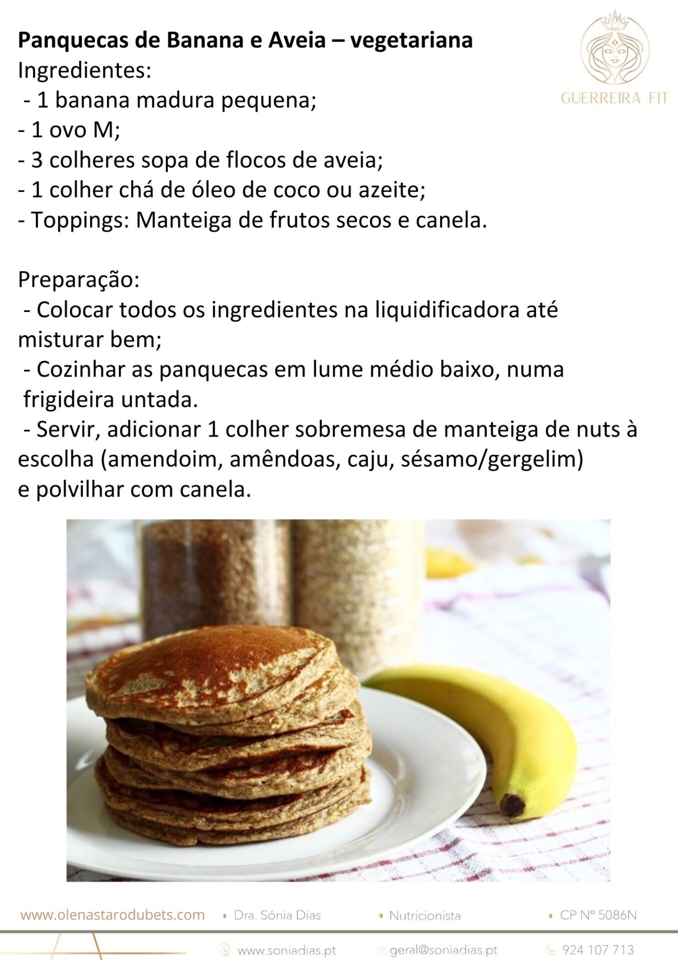 Hipertrofia Muscular - Plano Nutricional - Olena Starodubets