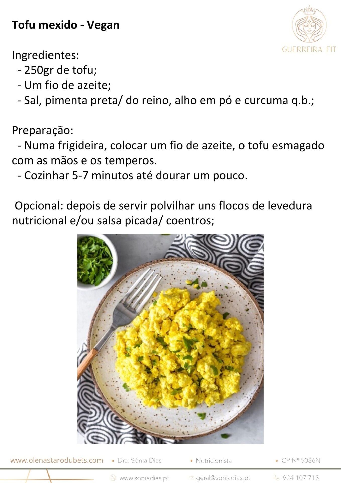 Hipertrofia Muscular - Plano Nutricional - Olena Starodubets