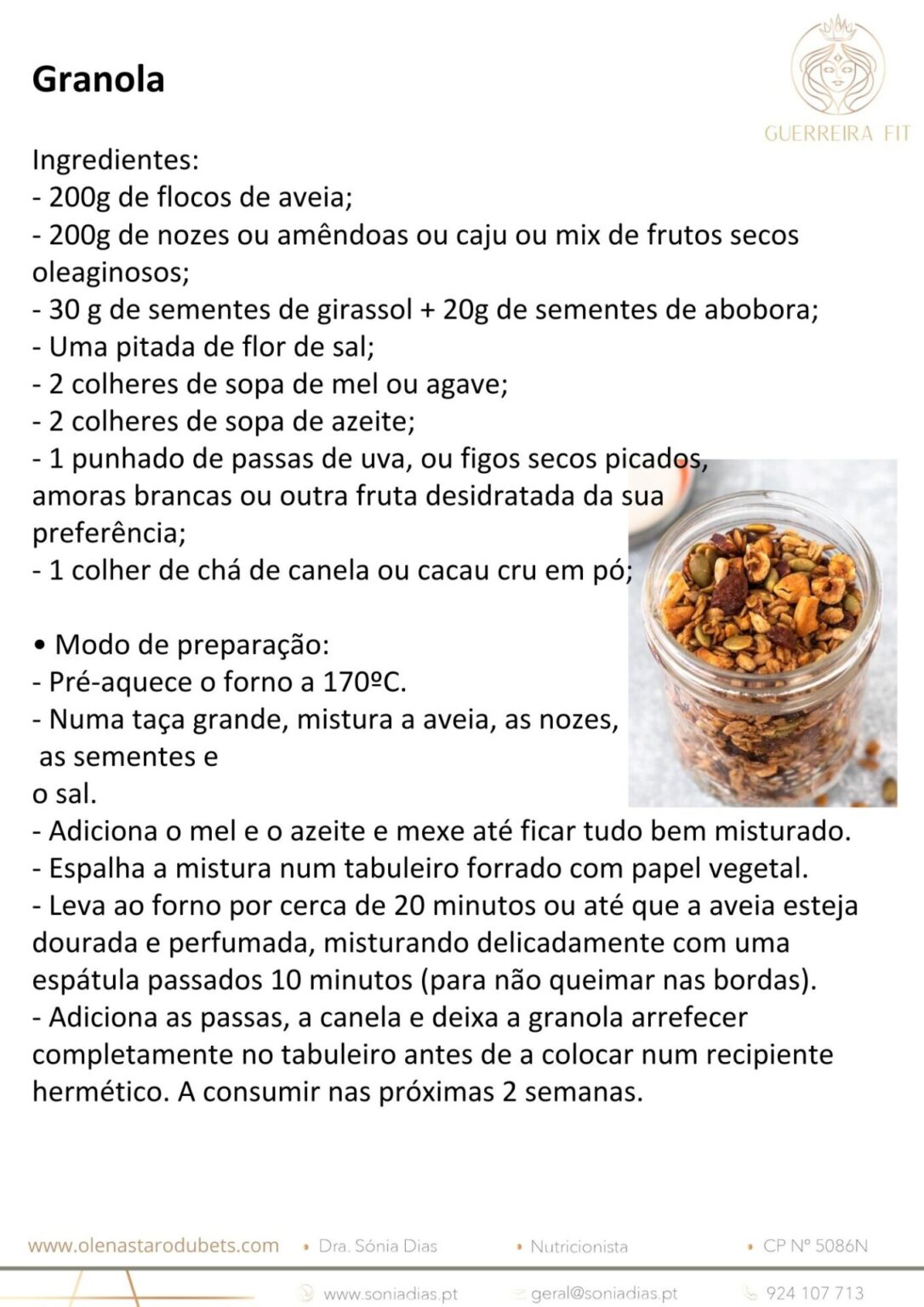 Hipertrofia Muscular - Plano Nutricional - Olena Starodubets