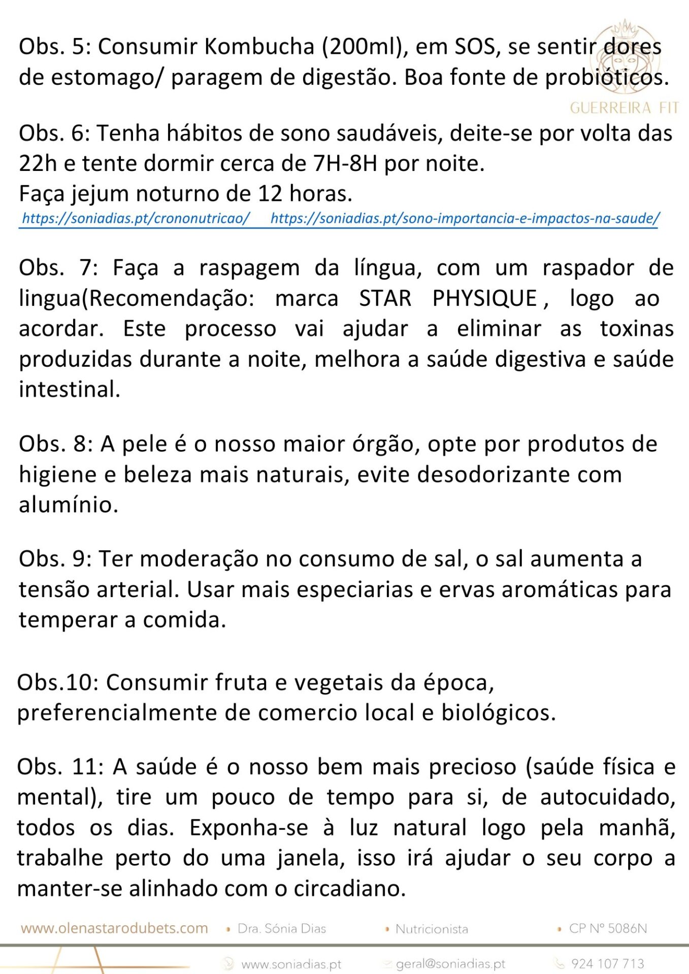 Hipertrofia Muscular - Plano Nutricional - Olena Starodubets